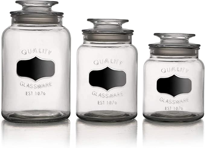 Chalk Board Canister Set of 3 – SIRO HOME