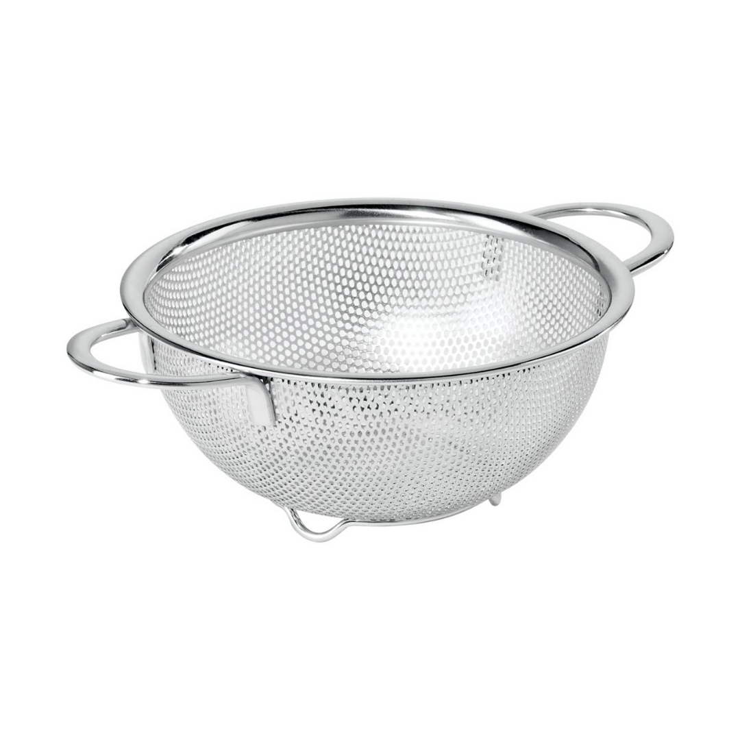 Perforated Stainless Steel Colander with Handles – SIRO HOME