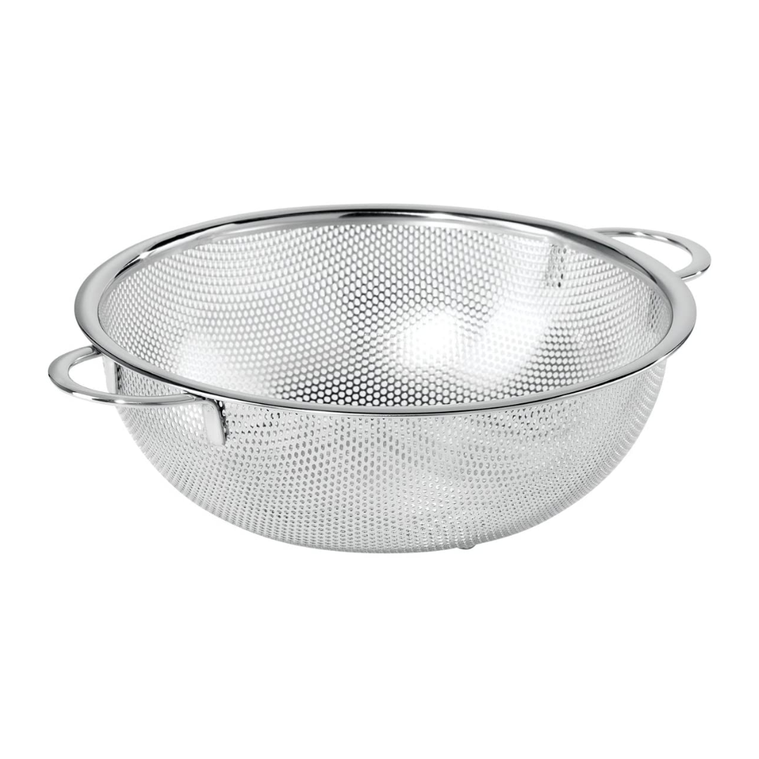 Perforated Stainless Steel Colander with Handles – SIRO HOME